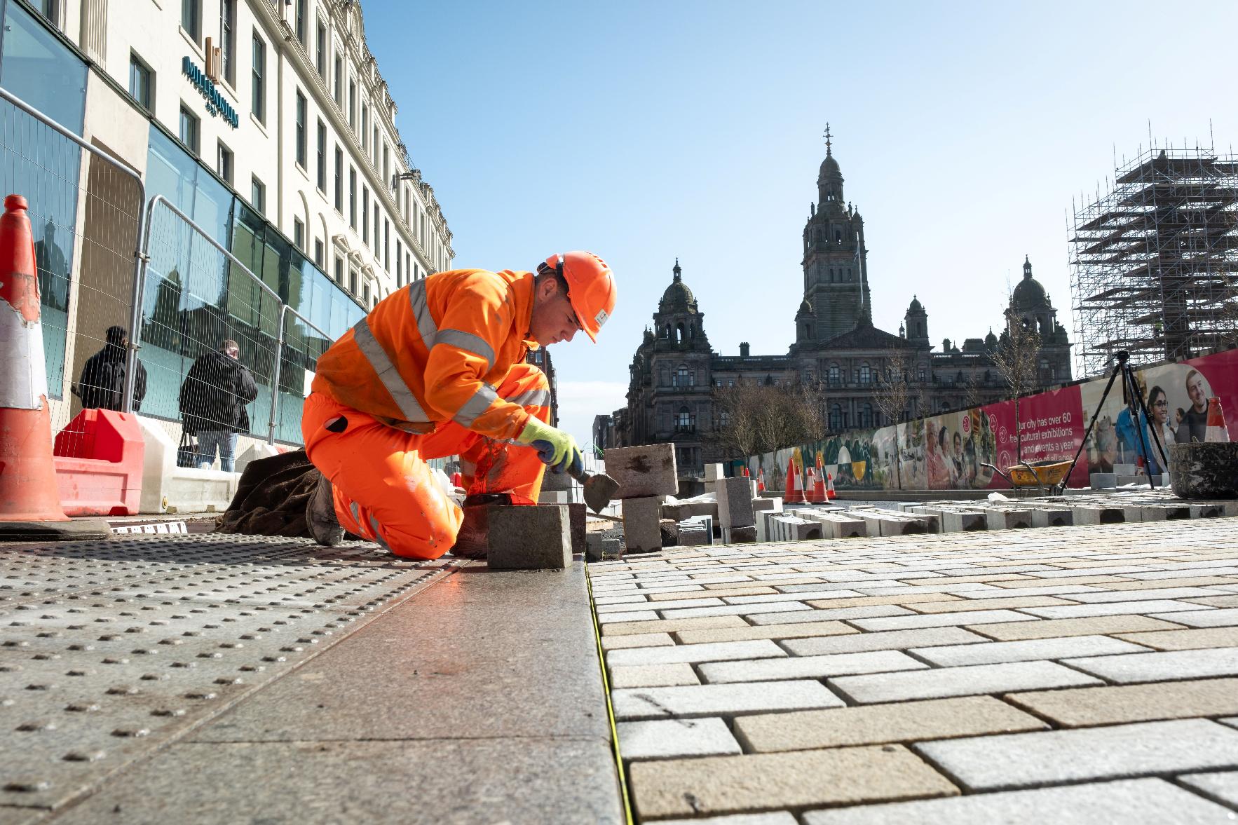 George Square project reaches new milestone with reopening of the north ...