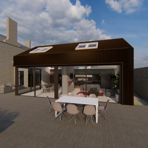 Architects’ Showcase: Detached stone villa extension by Brunton Design ...