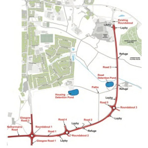 Denny finally sees start on new Denny Eastern Access Road | Scottish ...