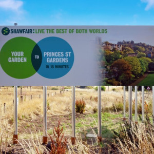 New signage puts Shawfair on the map | Scottish Construction Now
