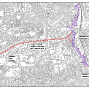 Two active travel projects approved to connect with Berryden Corridor ...
