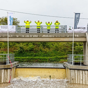 Winchburgh marina filled for first time | Scottish Construction Now