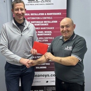 John Heaney Electrical engineer makes generous donation to cancer ...
