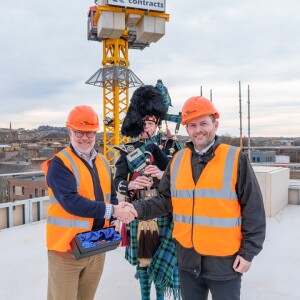 Student accommodation project tops out in Edinburgh | Scottish ...