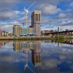 Glasgow build-to-rent development tops out | Scottish Construction Now