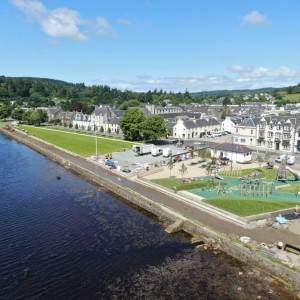 Lochgilphead opens revamped Front Green to the public | Scottish ...