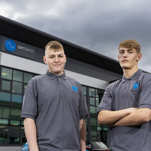 Two trade apprentices welcomed to Arc-Tech | Scottish Construction Now