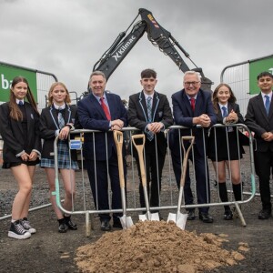 Work starts on Chryston High School extension | Scottish Construction Now