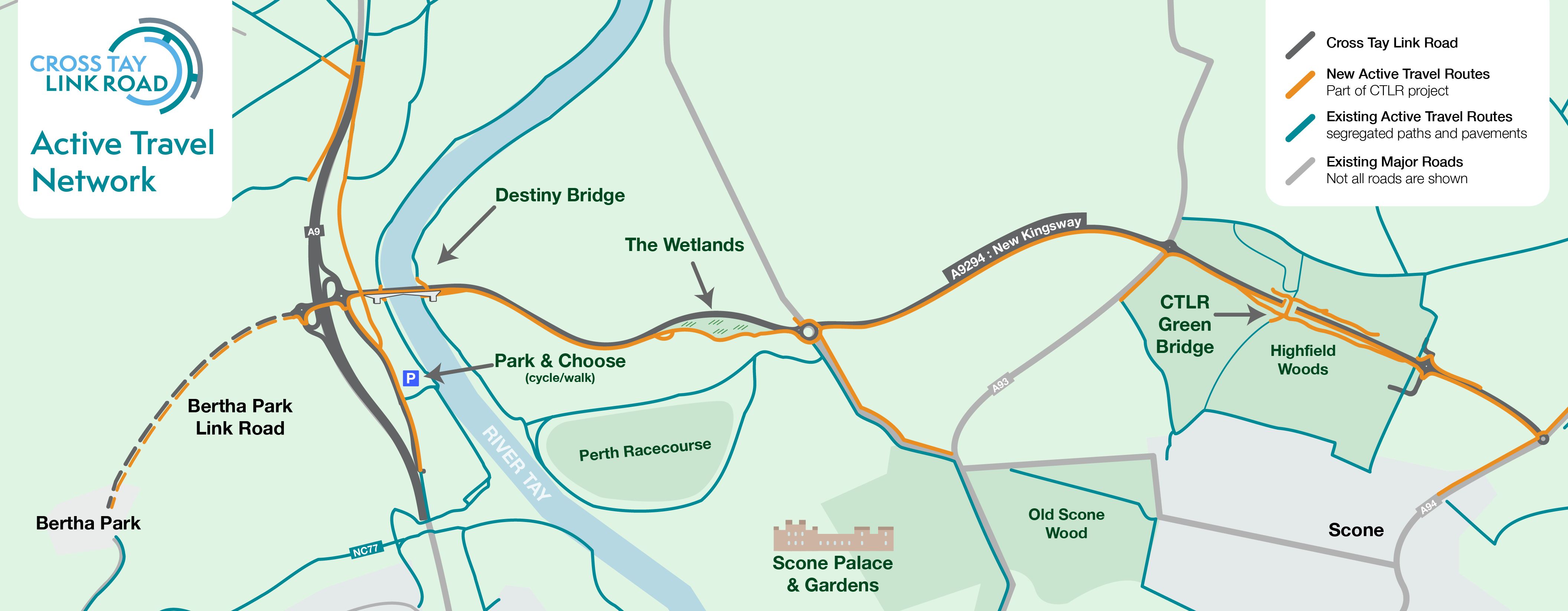 New active travel network unveiled for Perth | Scottish Construction Now