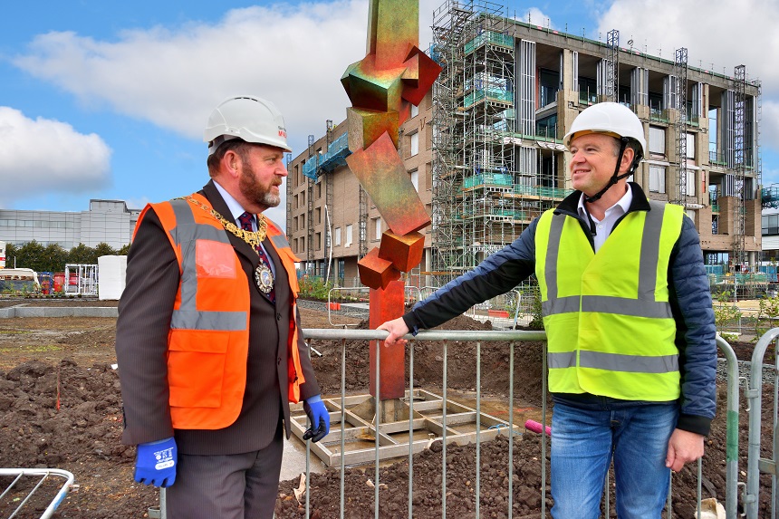 Parabola shares Edinburgh Park progress with Lord Provost | Scottish ...