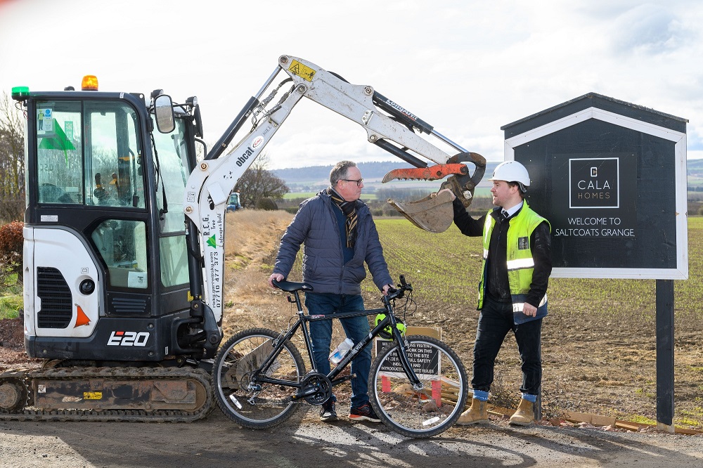 Major stretch of Gullane path completed by Cala | Scottish Construction Now