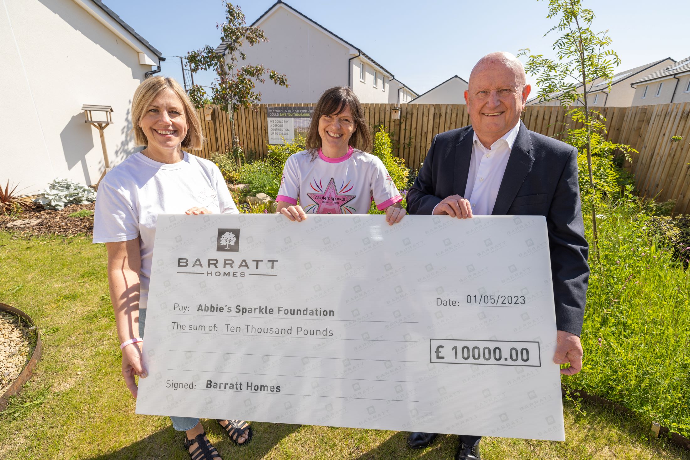 Barratt Developments donates £20k to cancer support charities in North ...