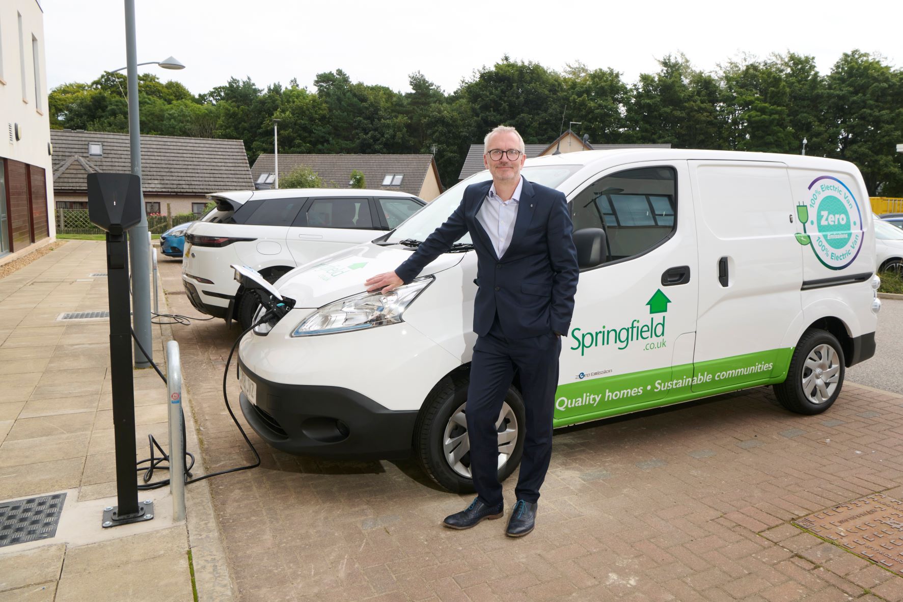 Springfield Properties welcomes first electric van into fleet ...