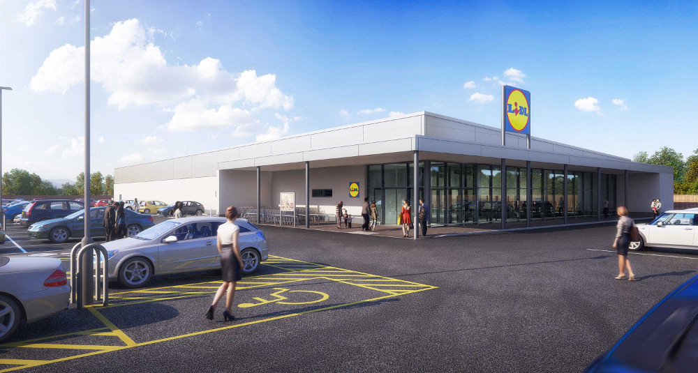 Permission sought for new Lidl store in Alexandria | Scottish ...