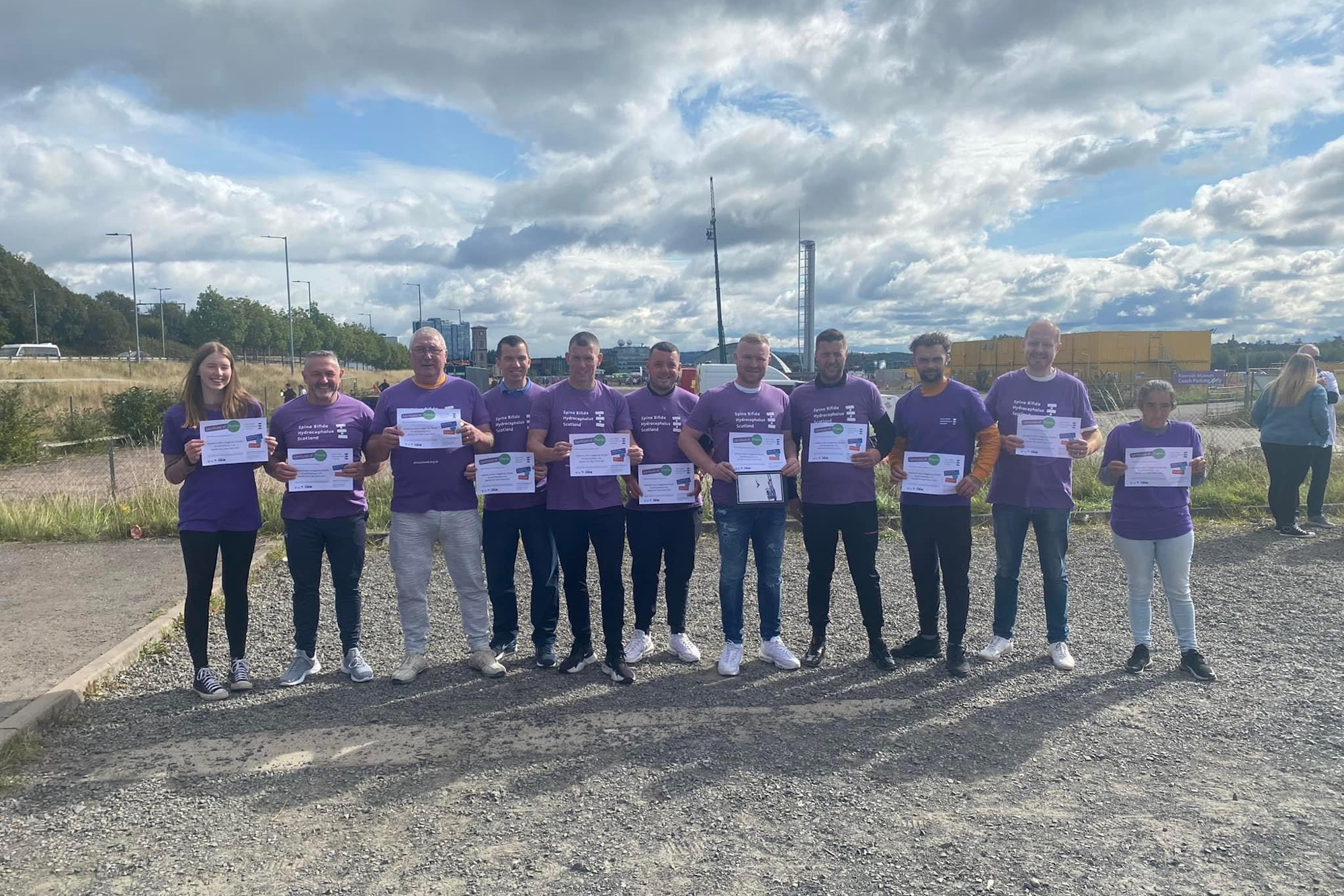 William Montgomery & Sons staff raise nearly £2k for spina bifida ...