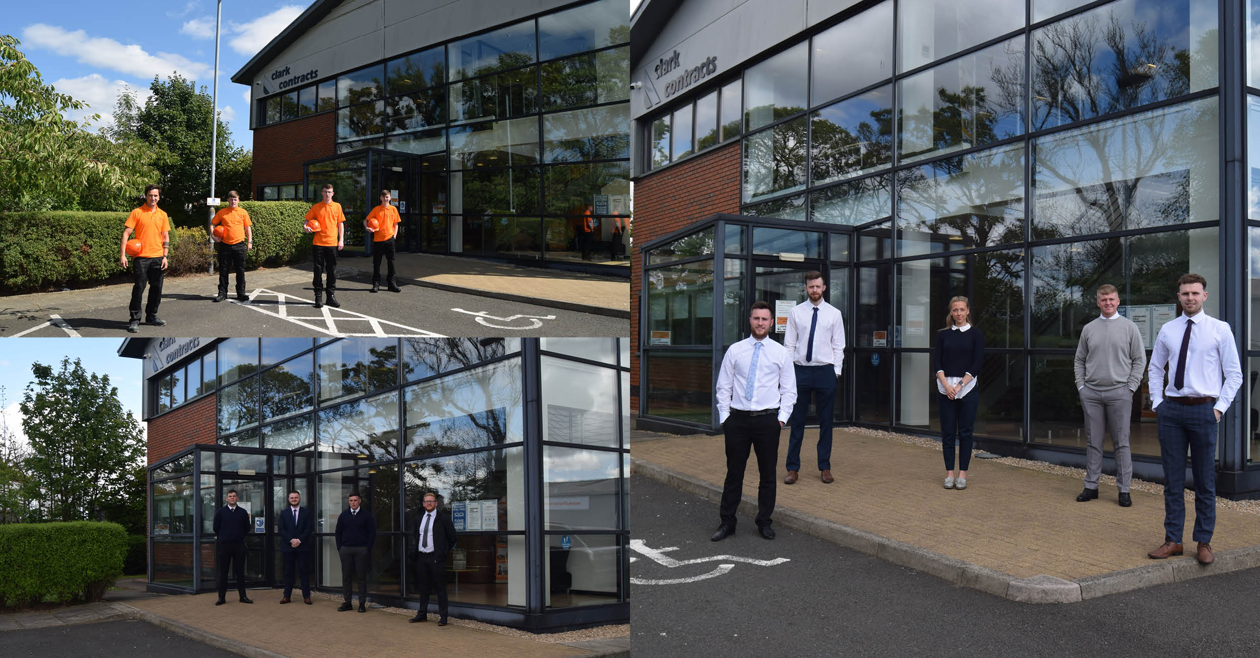 23 new trainees join Clark Contracts academy | Scottish Construction Now