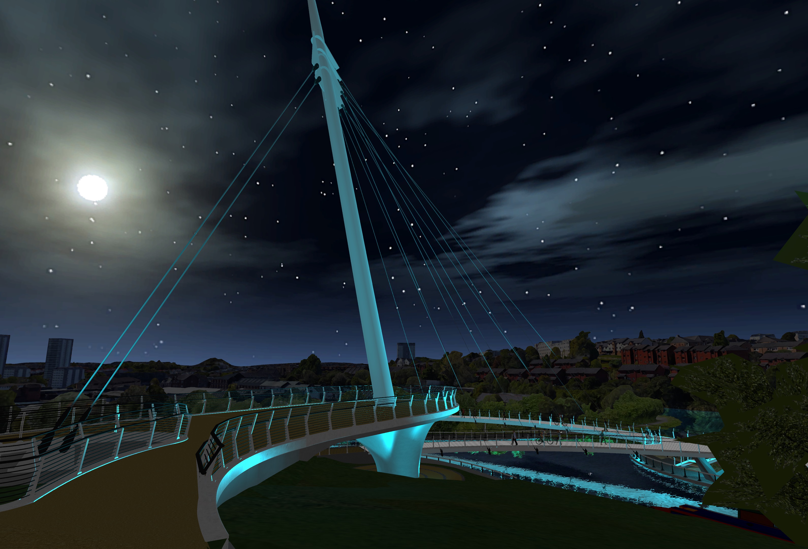 Green light for ‘landmark’ footbridge over Forth and Clyde canal ...