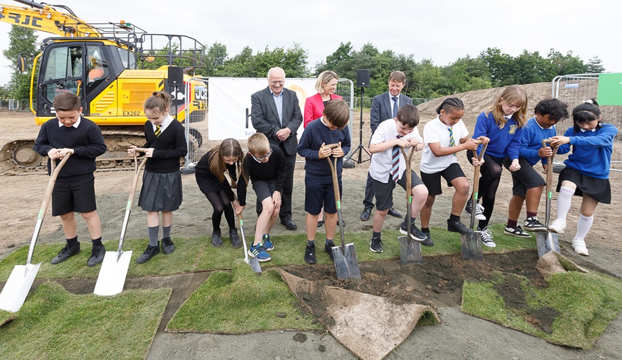 Work starts on new South West Fife high school | Scottish Construction Now