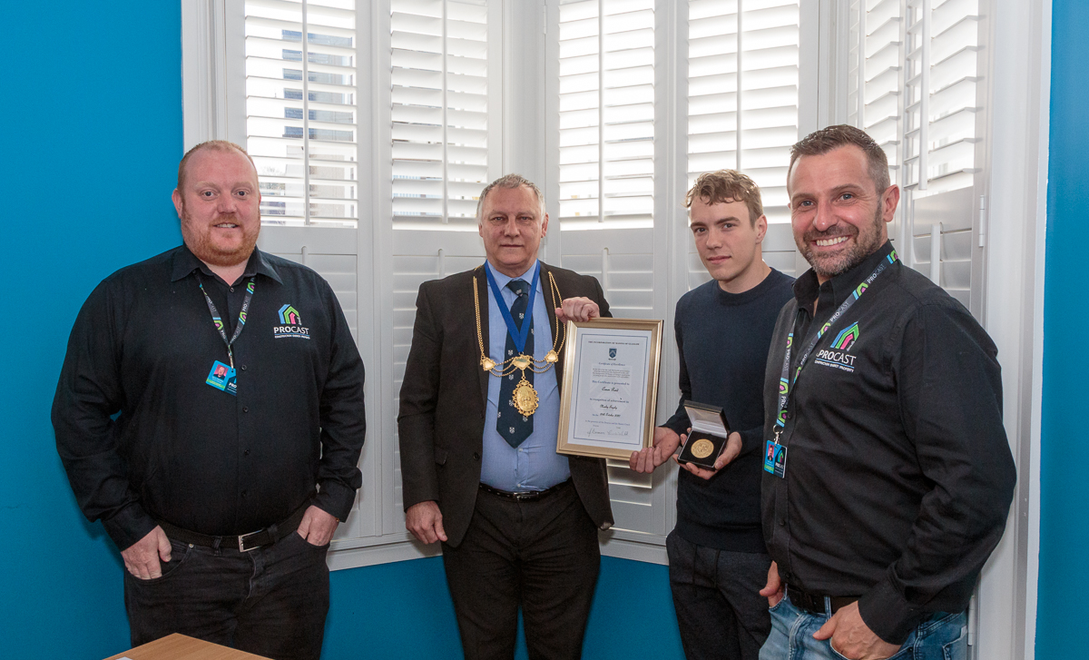 Procast employee named Apprentice of the Year | Scottish Construction Now